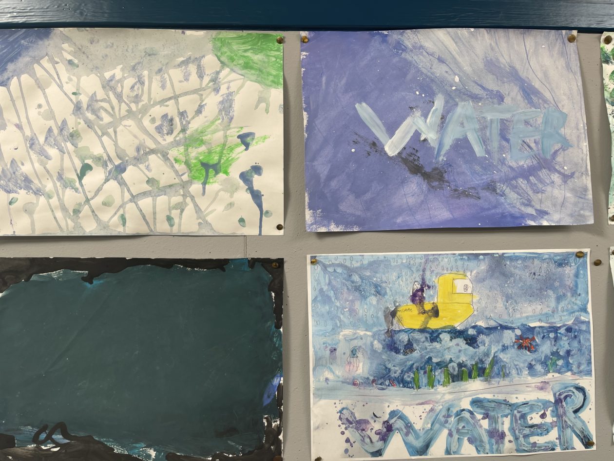 P4/5/6 Expressing Water using paint | DPS Art