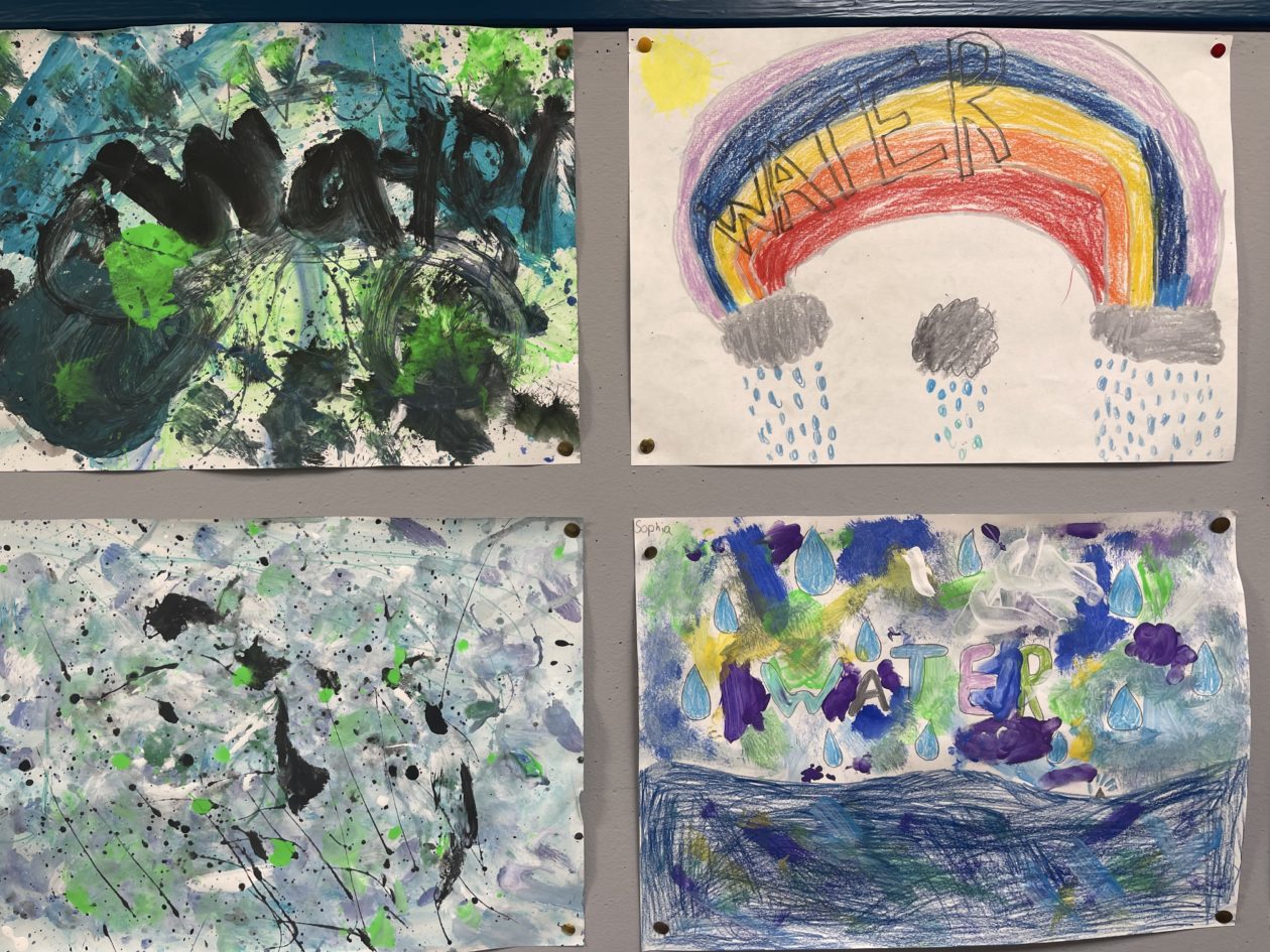P4/5/6 Expressing Water using paint | DPS Art