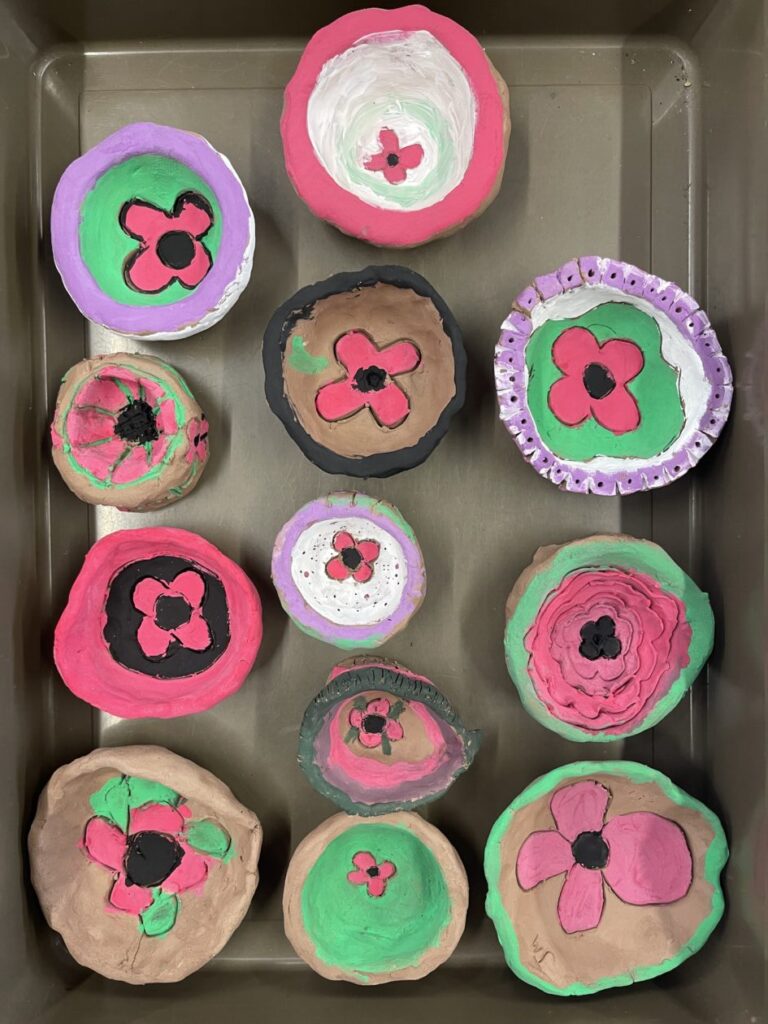 Remembrance Clay work | DPS Art