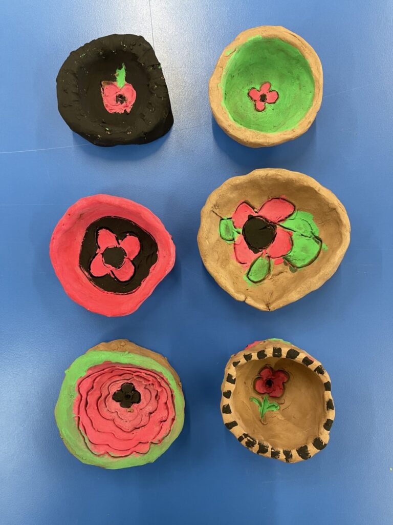Remembrance Clay work | DPS Art