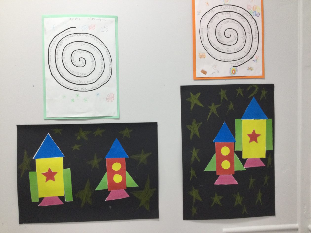 Firework poems and Rocket pictures | P2/3/4