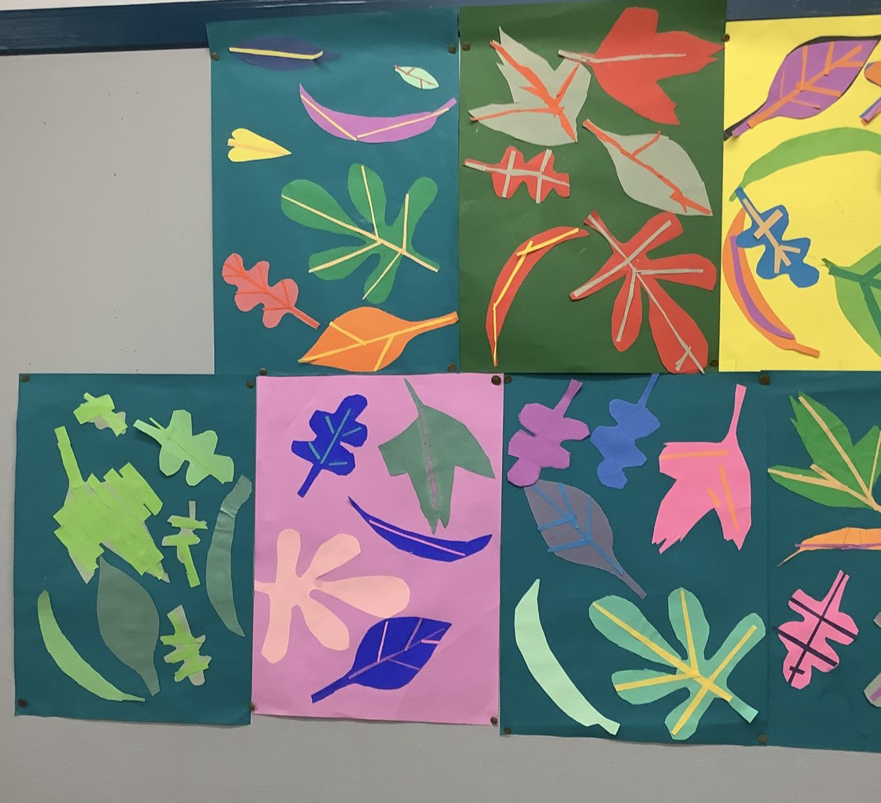 Art Lessons -Term 1 Autumn Leaf collage | P4/5 2020-21