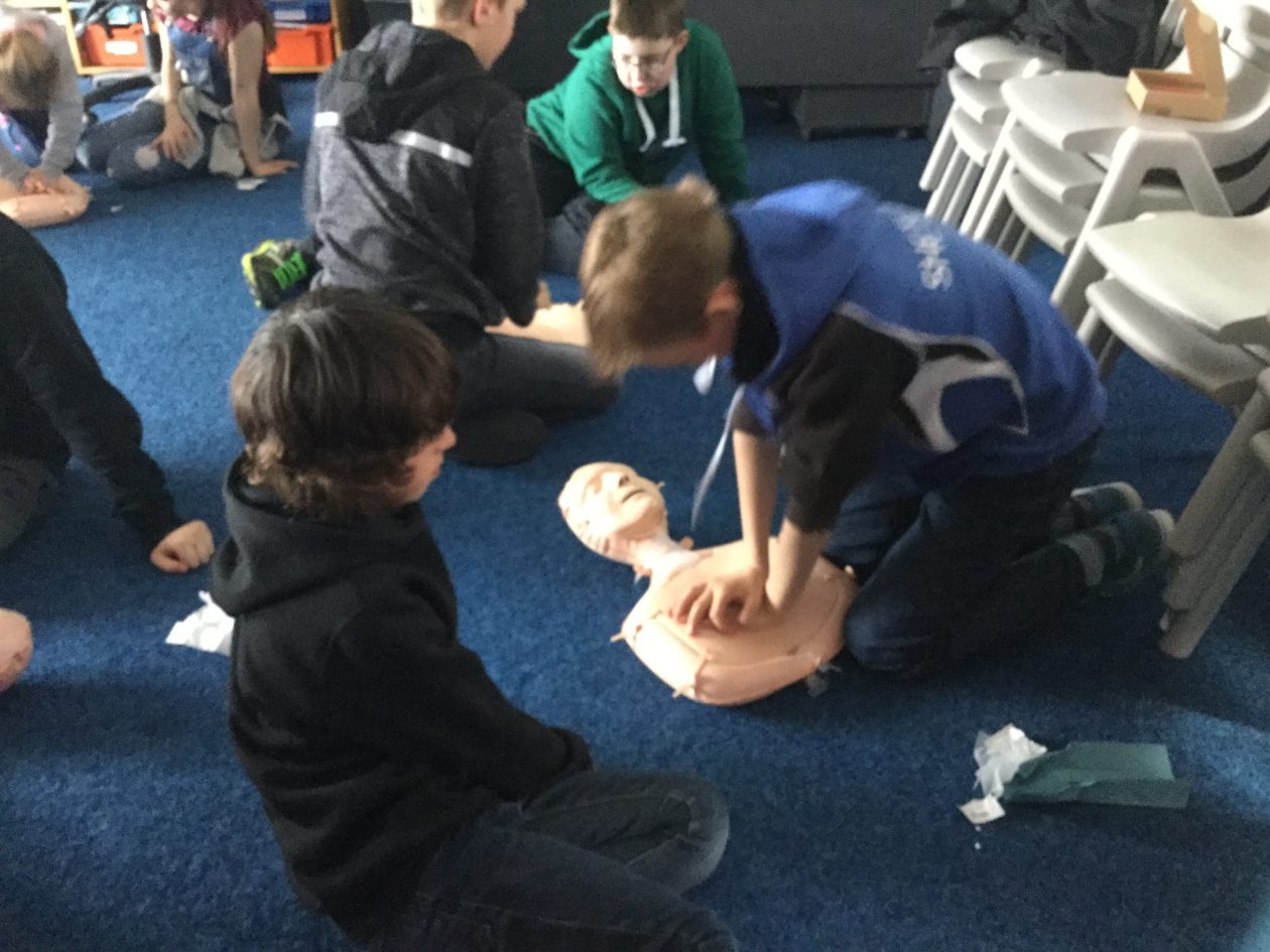 British Heart Foundation CPR session | P6/7 2025-26