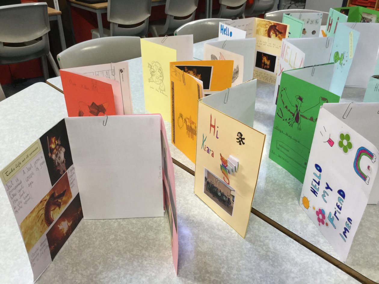 Pen pal cards | P6/7