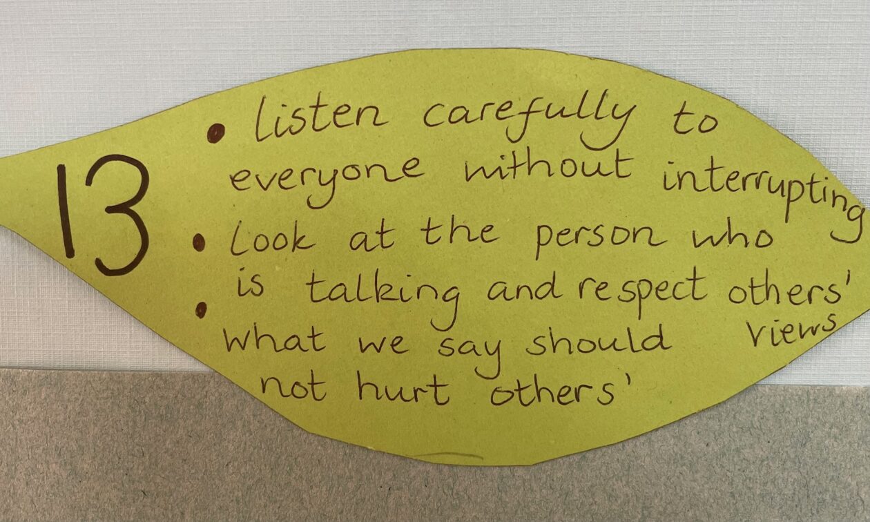 Rights Respecting Schools – Our Class Charter