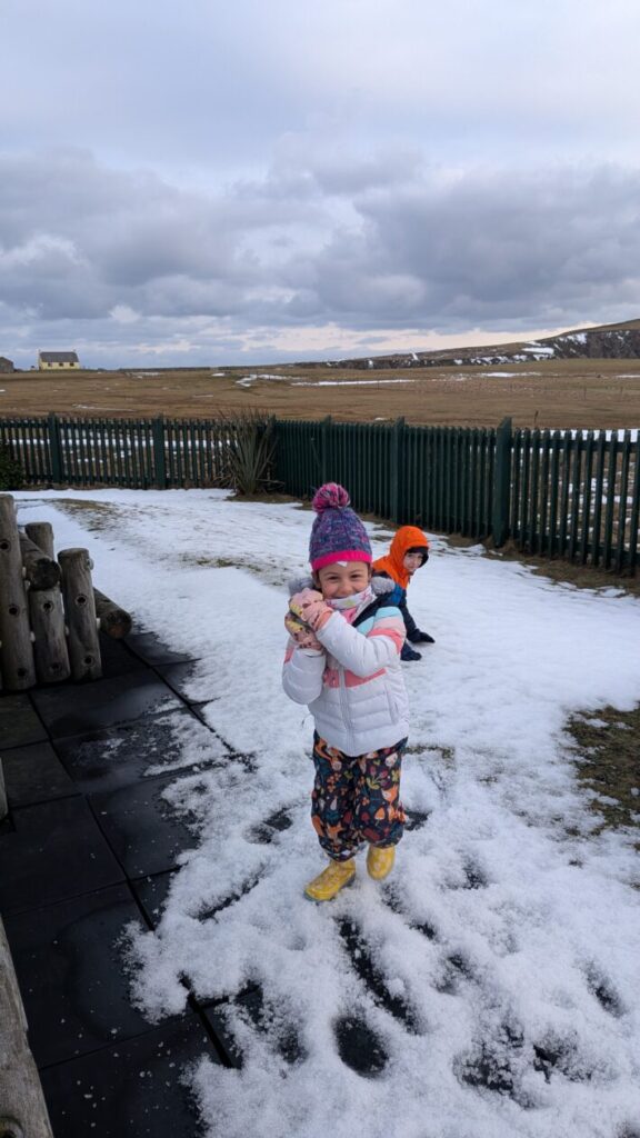 Fair Isle in the Snow!