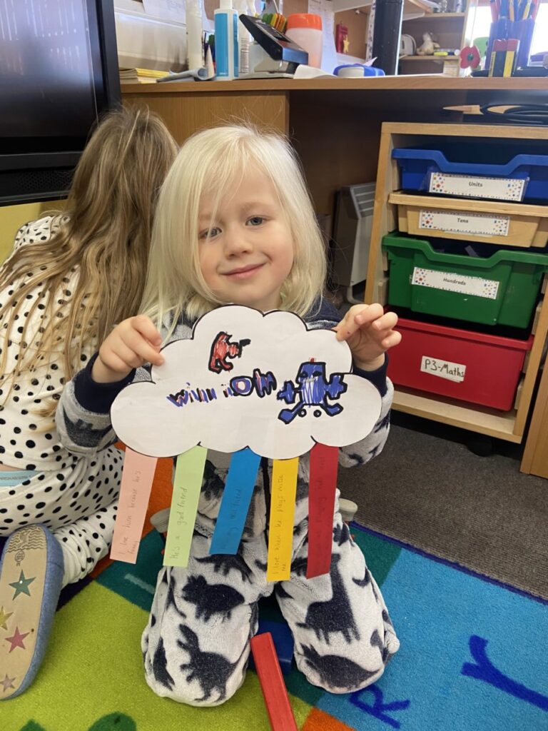 Friendship Clouds – P2-4 Blog Lunnasting
