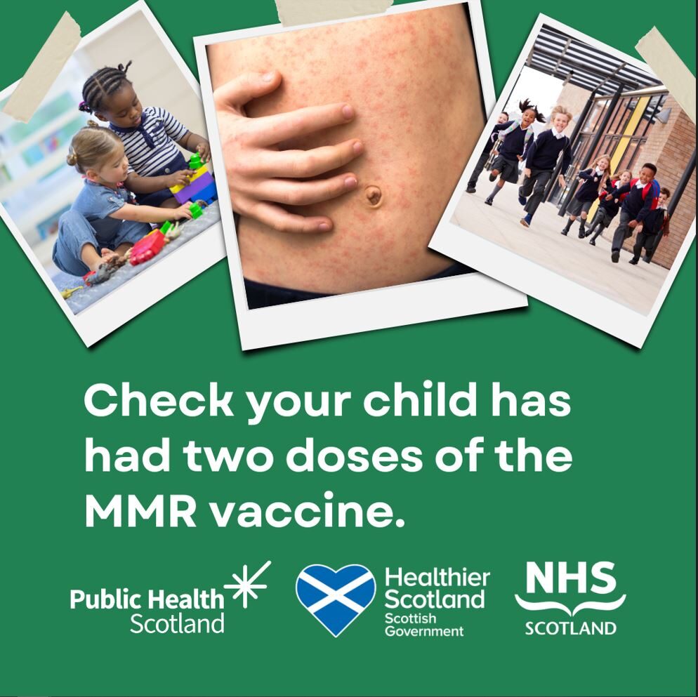 Public Health Scotland – MMR Vaccine – Lunnasting Primary School Website