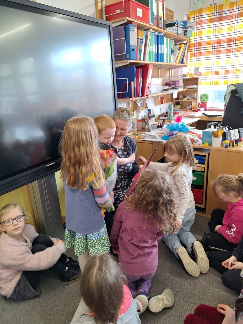 Goodbye Mrs Perry – Lunnasting Primary School Website