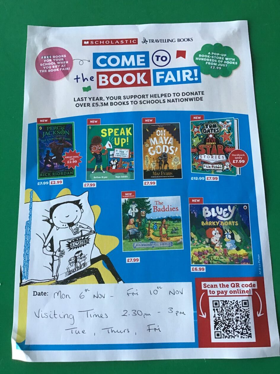 Scholastic Book Fair – Nesting Primary School