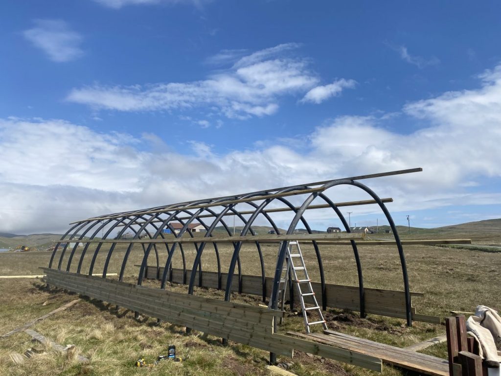 Building our School Polycrub