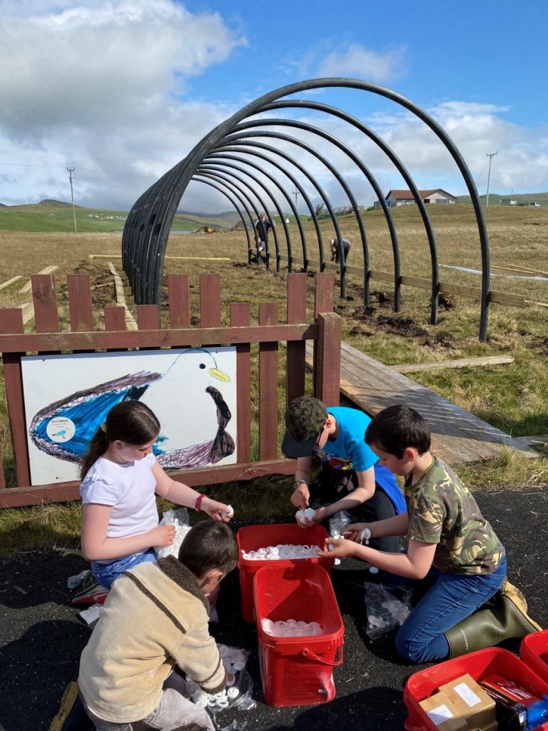 Building our School Polycrub