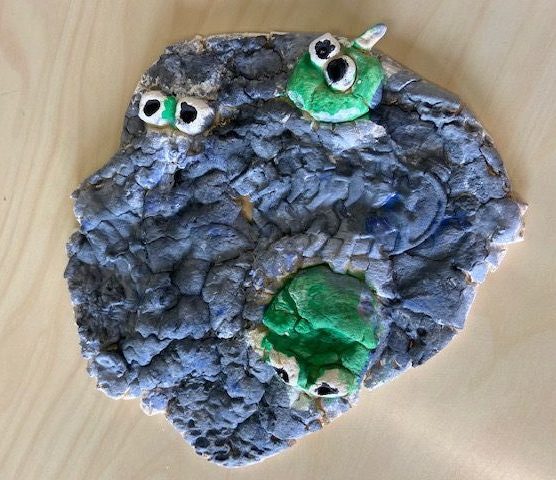 Salt Dough Space Art