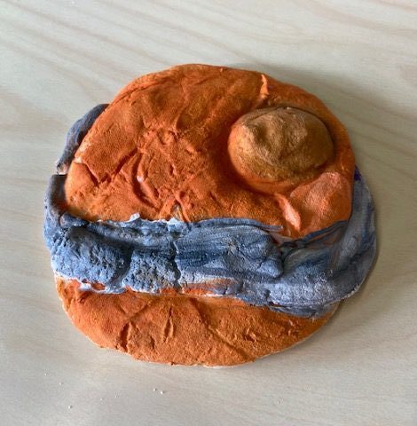 Salt Dough Space Art