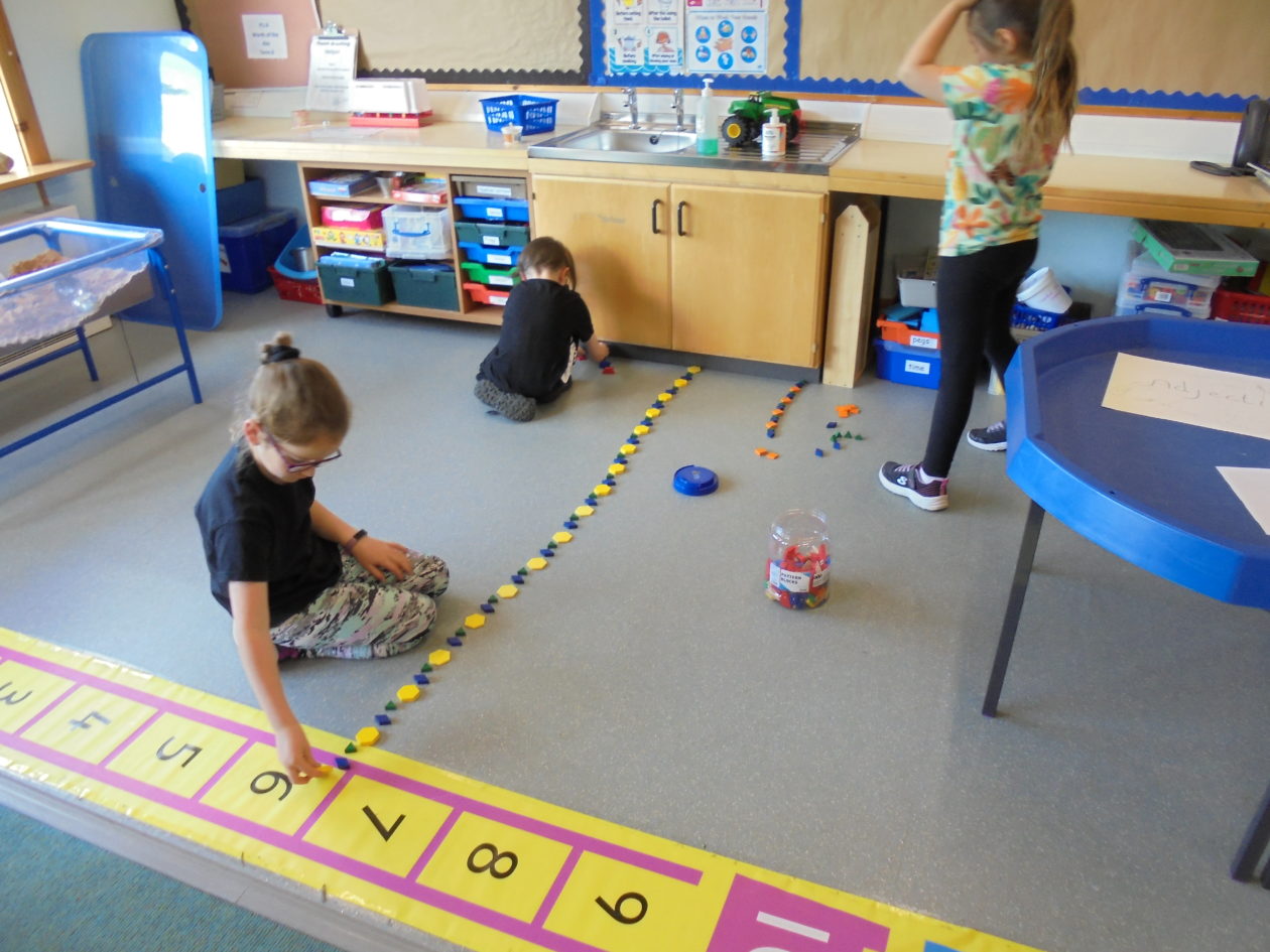 Creating patterns- today in class