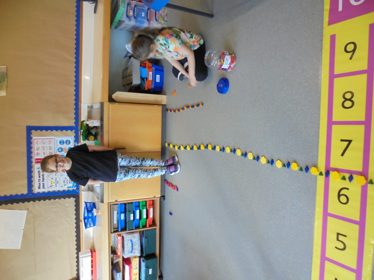 Creating patterns- today in class