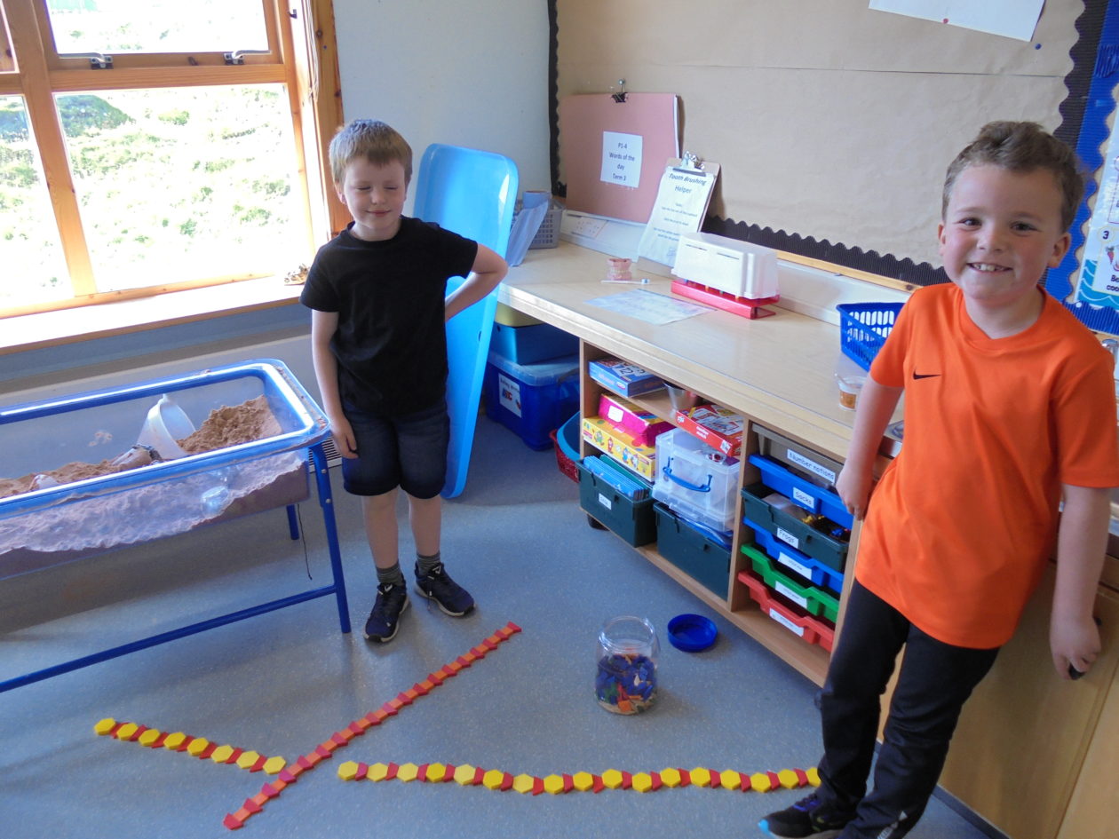 Creating patterns- today in class