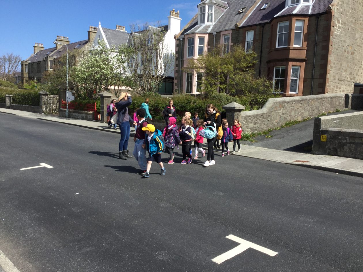 P1/2 Class Trip to Lerwick!