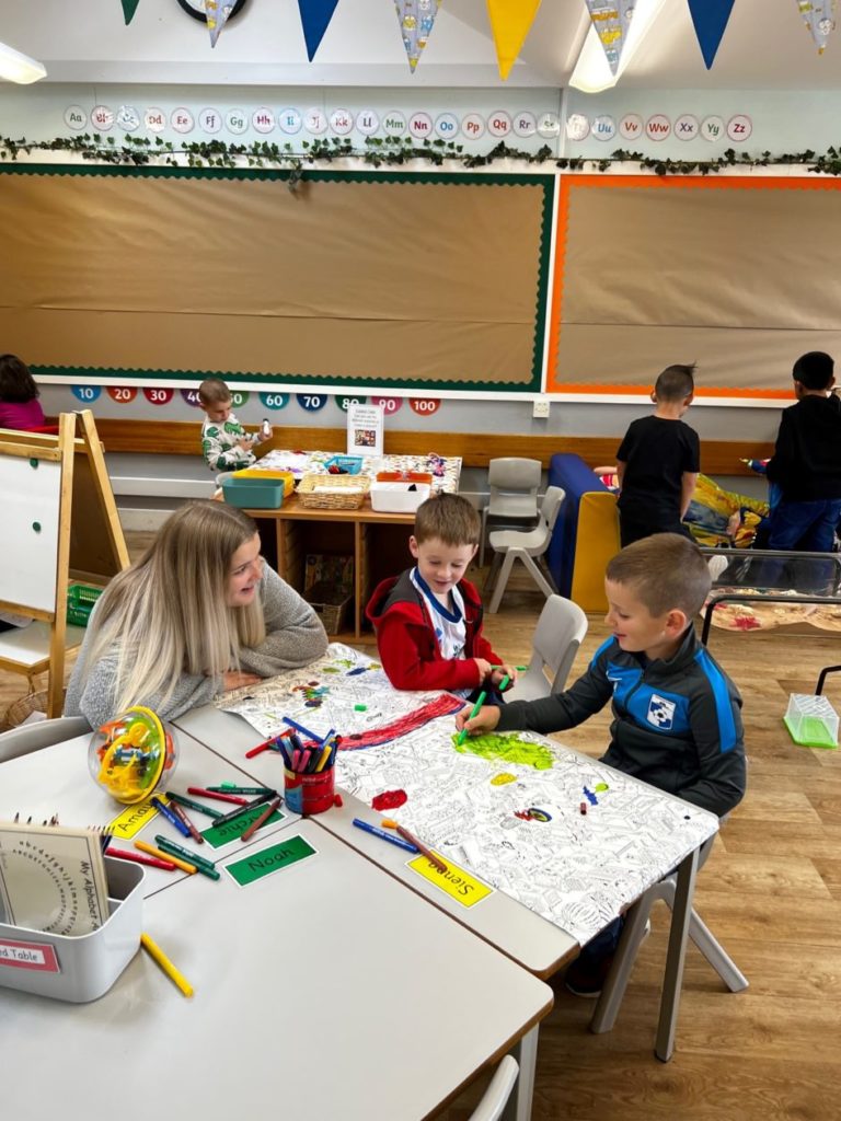 Our First Day in Primary Two