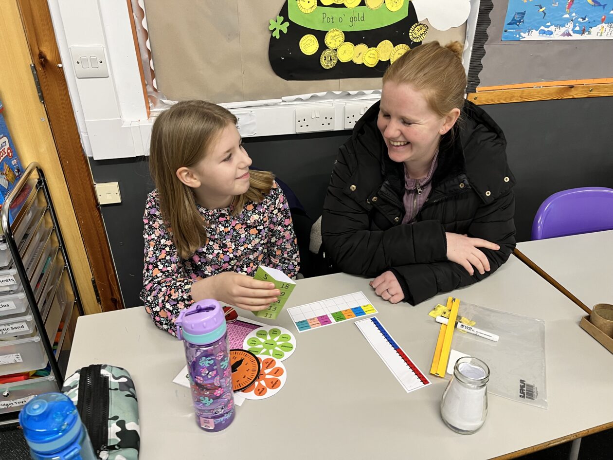 Parents join in Maths Week | P7 2024-2025