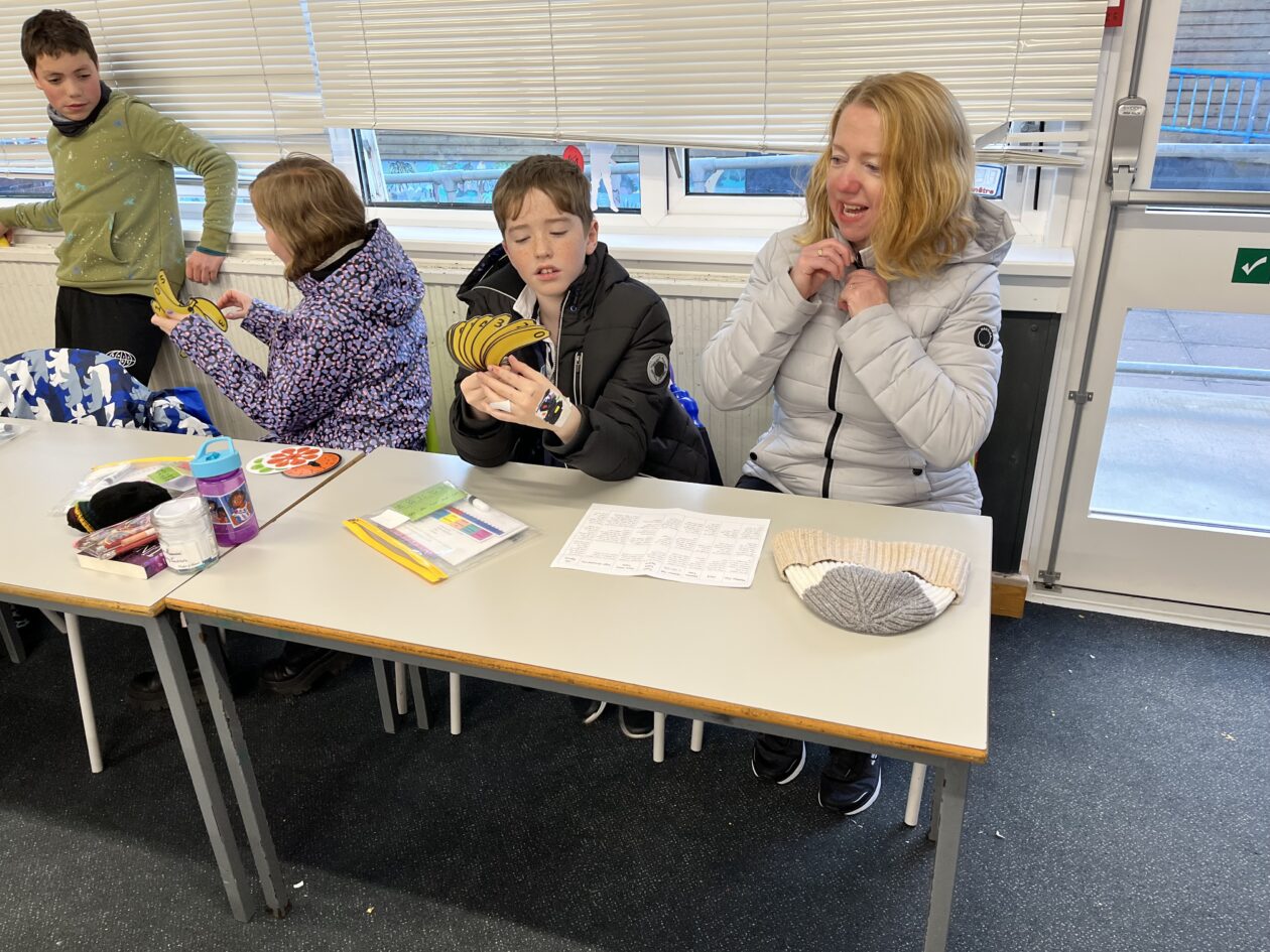 Parents join in Maths Week | P7 2024-2025