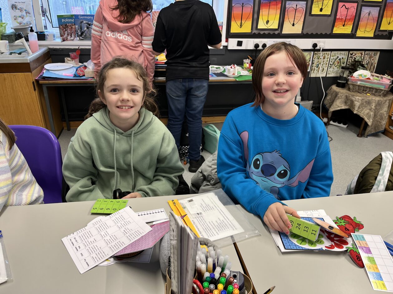 Parents join in Maths Week | P7 2024-2025