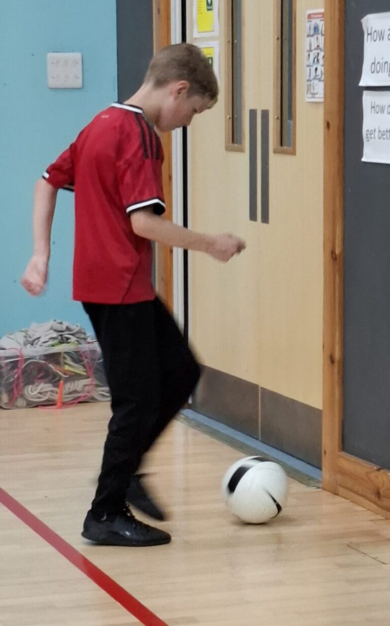 PE Update – Football Block | Primary 7A 2025-2026