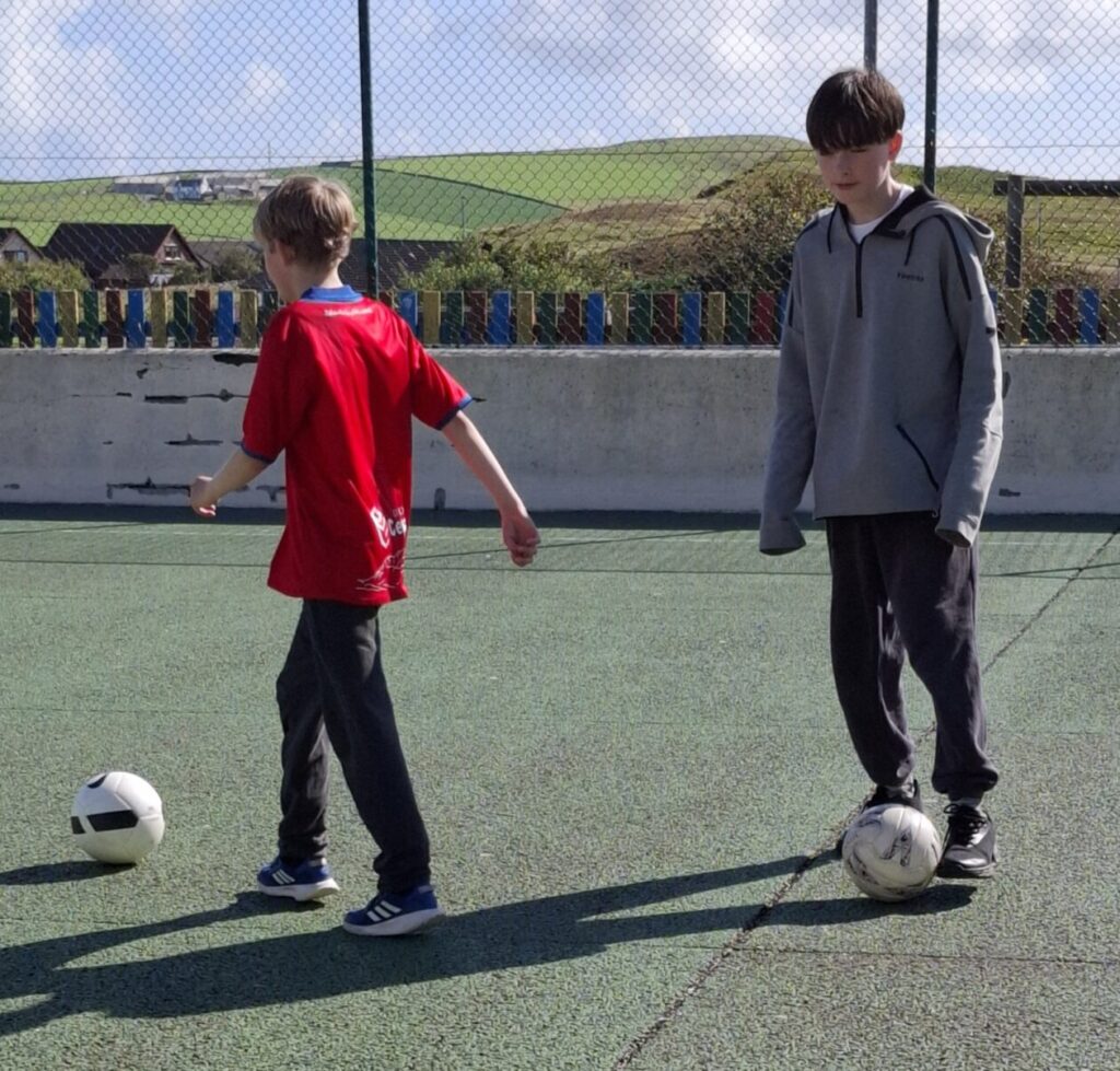 PE Update – Football Block | Primary 7A 2025-2026