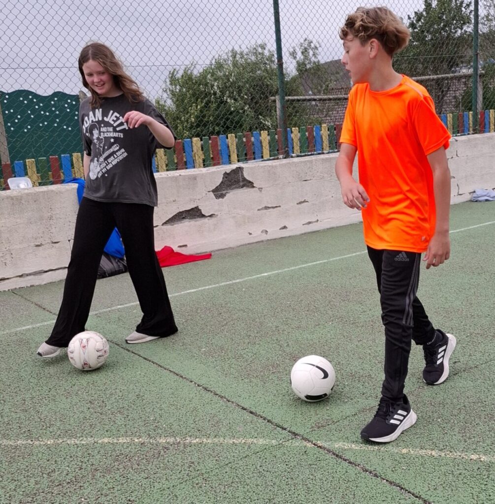 PE Update – Football Block | Primary 7B 2025-2026