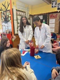 Visit from S6 AHS Pupils