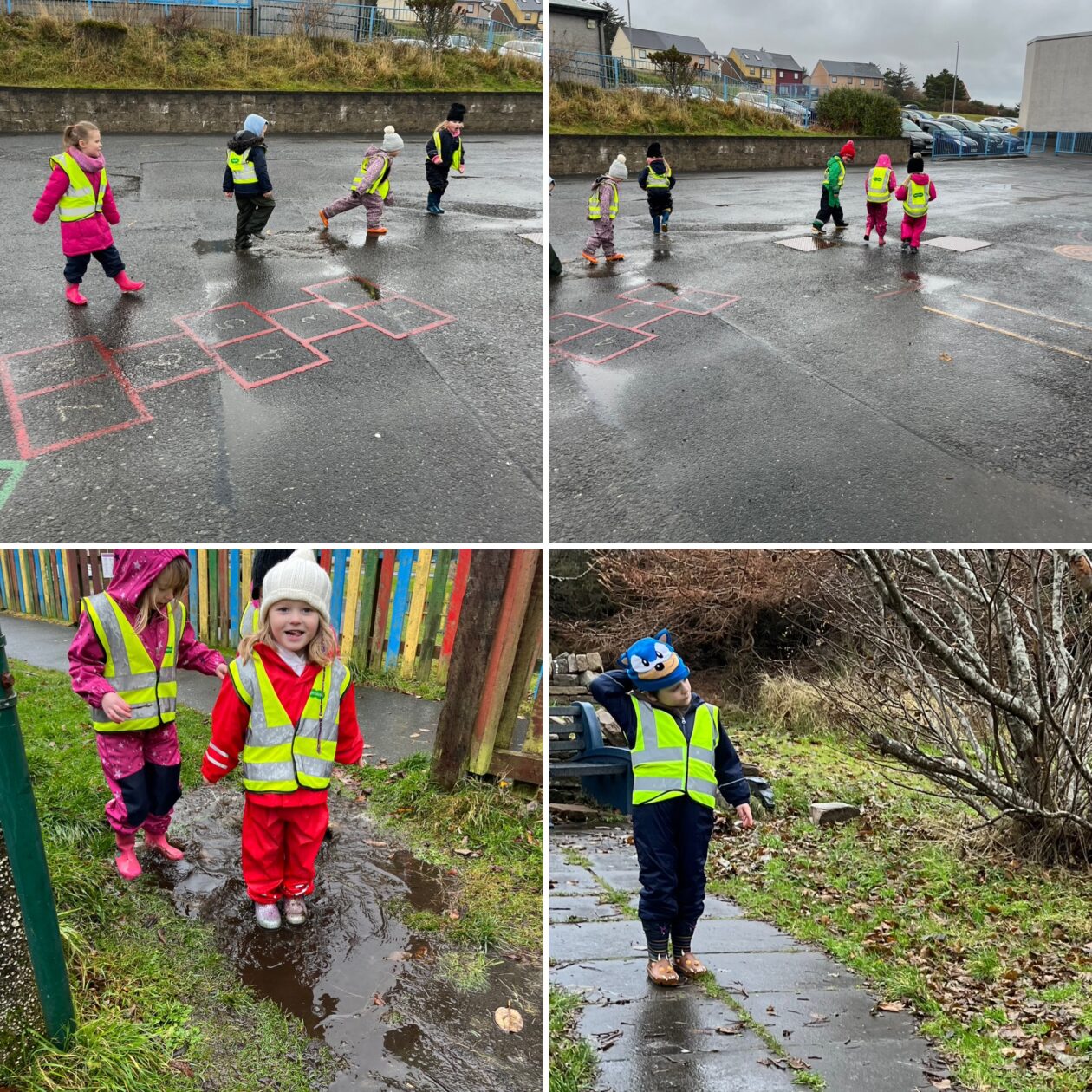 Numeracy Week Outdoor Learning – Primary 2A 2024 – 2025