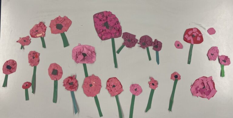 Remembrance Day Poppies – Primary 2A 2024 – 2025