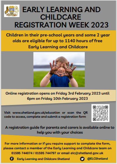 ELC Registration Week | Sound Primary School