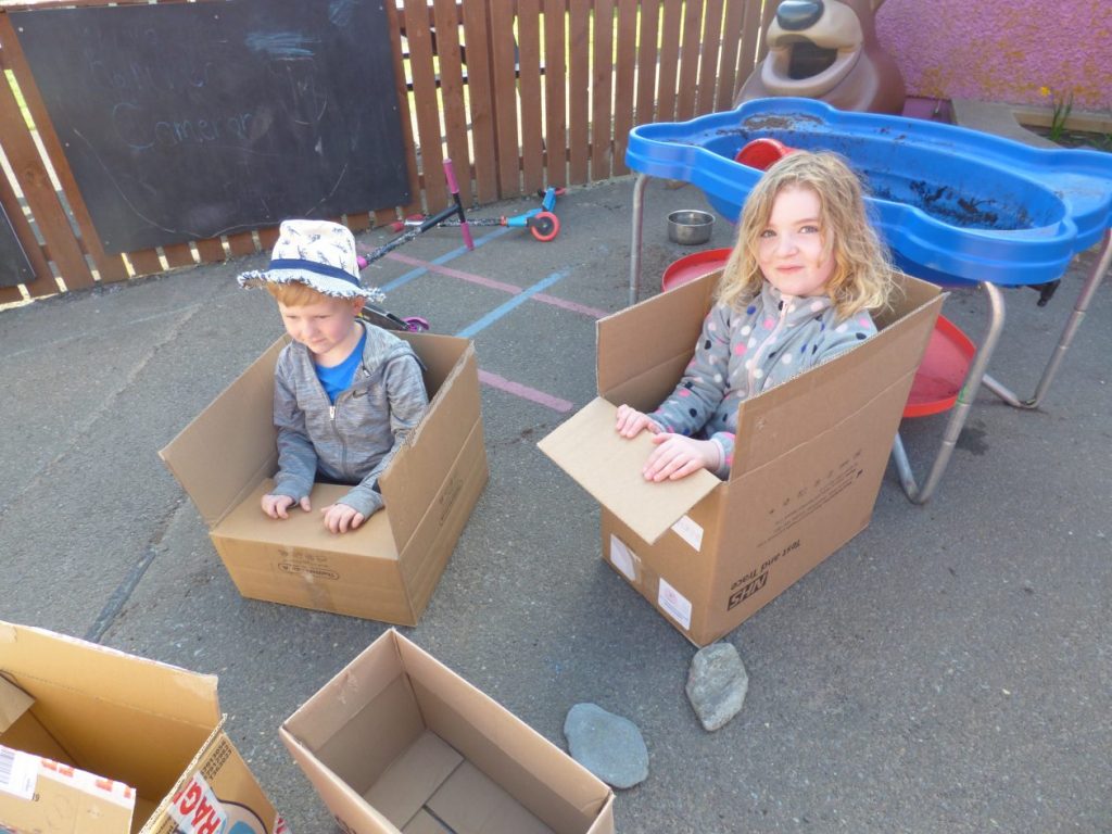 Outdoor Imaginative Play | Tingwall Primary 1 & 2