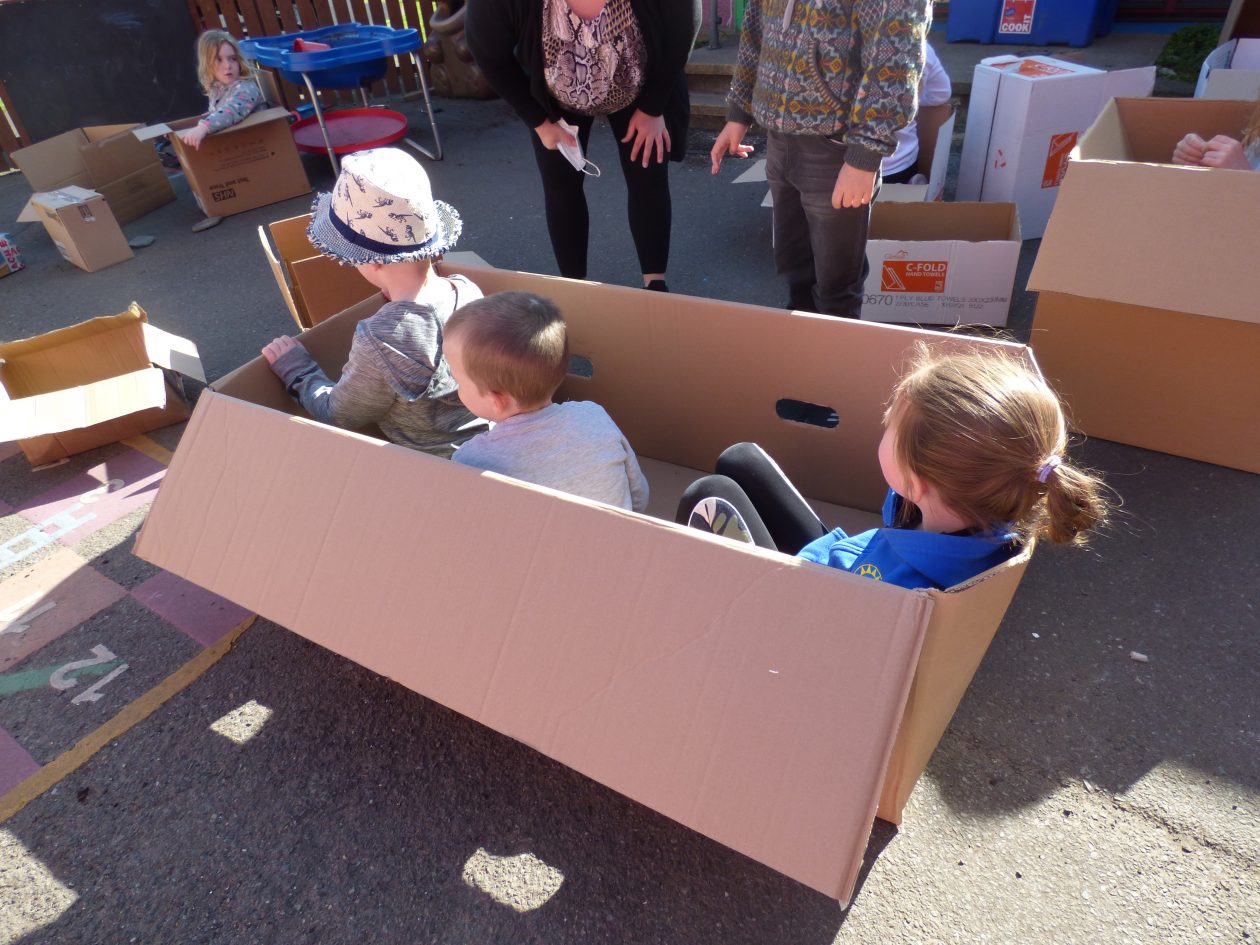 Outdoor Imaginative Play | Tingwall Primary 1 & 2