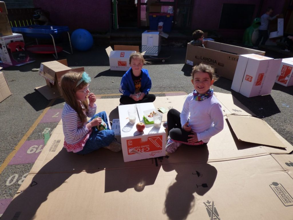 Outdoor Imaginative Play | Tingwall Primary 1 & 2
