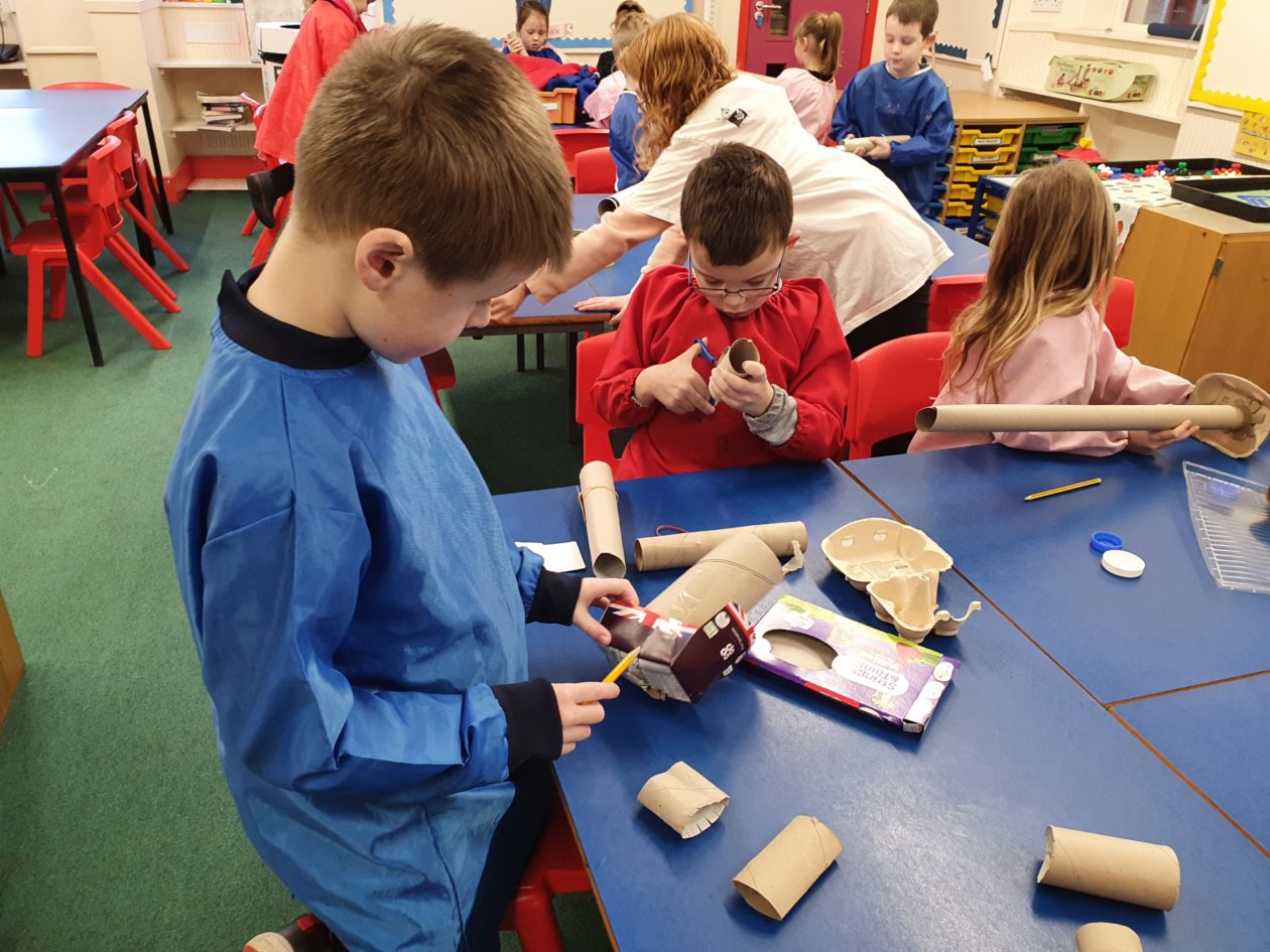 Marble Run Creation in Art | Tingwall Primary 2-3
