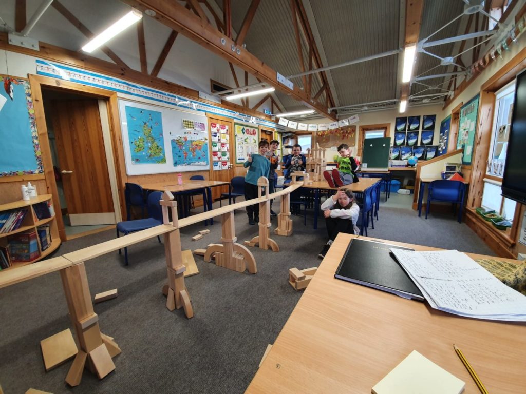 New blocks! | Urafirth Primary School