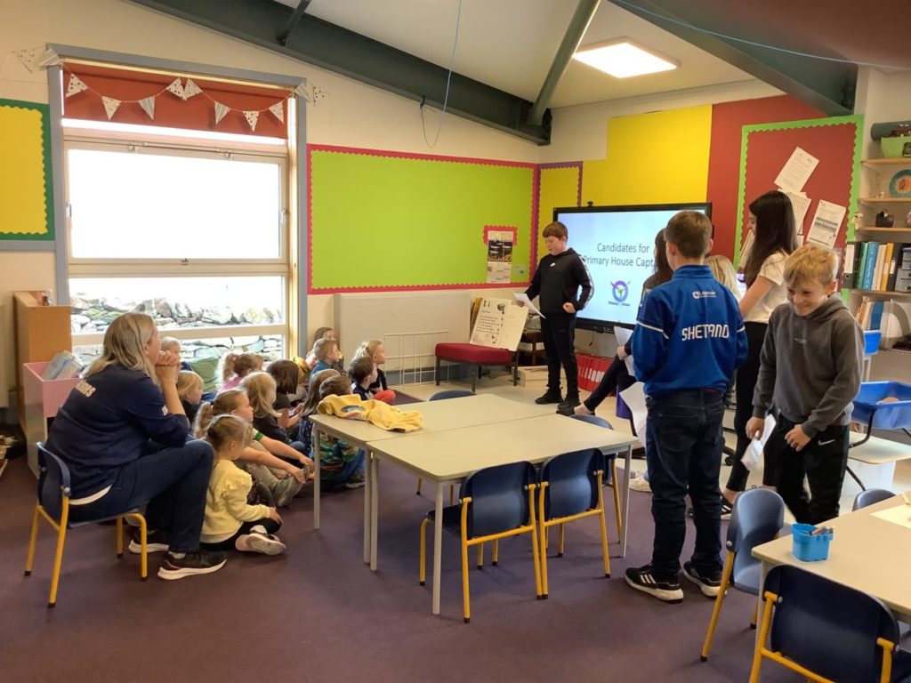 House Captain Speeches | Whalsay P6/7 2022-23