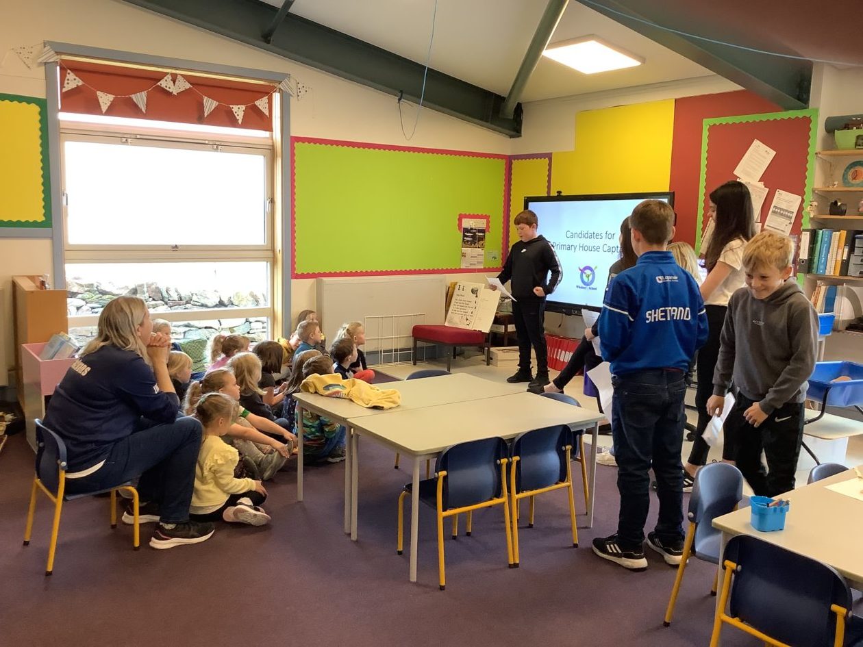 House Captain Speeches | Whalsay P6/7 2022-23