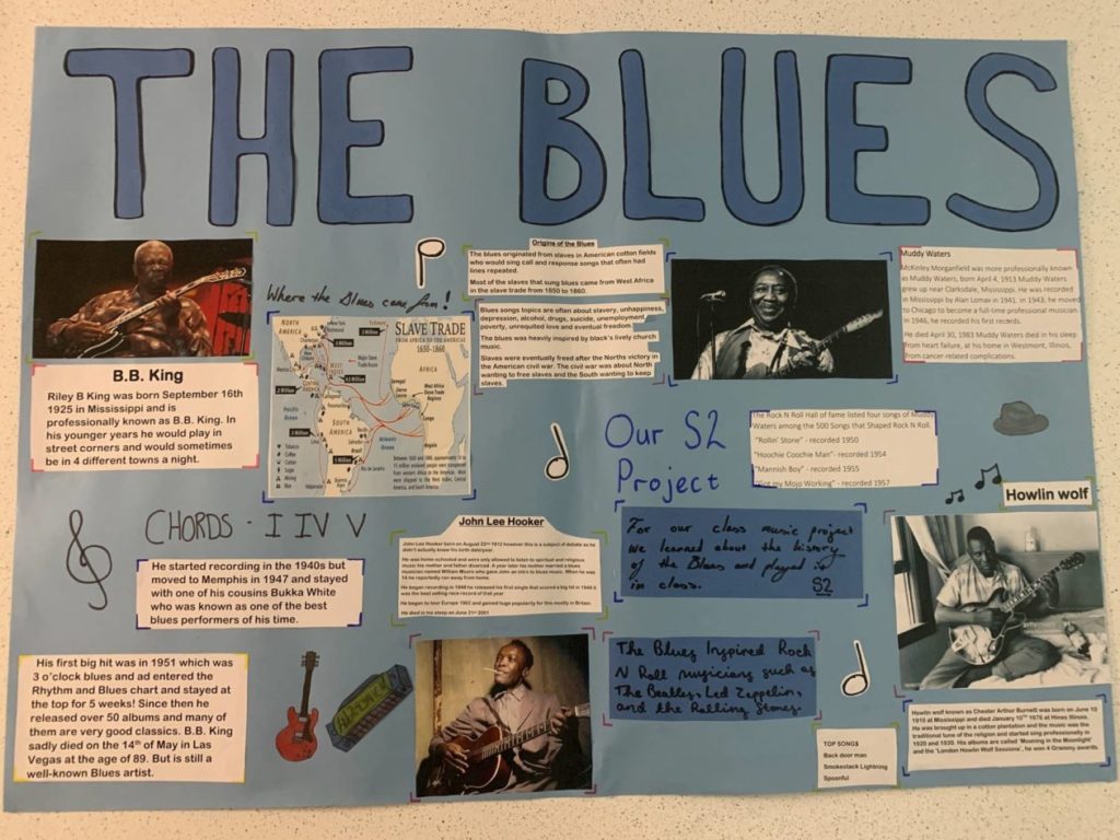 Blues project S2 poster