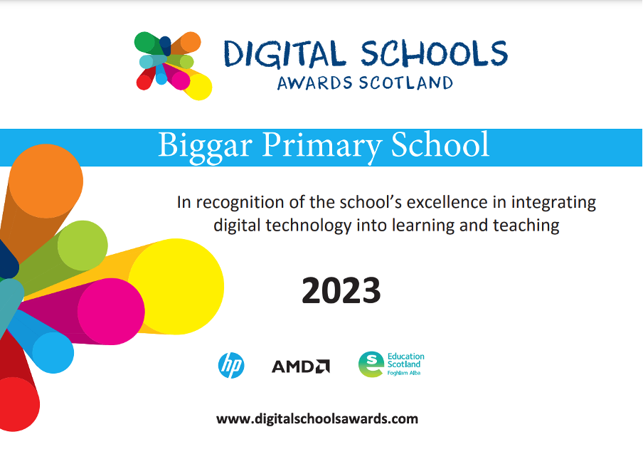 Biggar Primary School – Believe, Prepare, Succeed