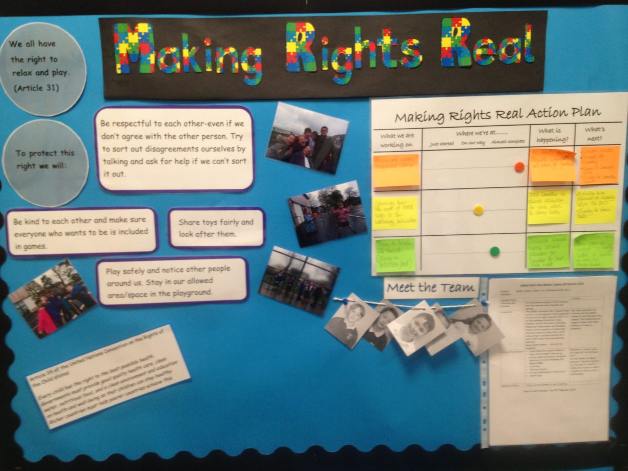 Making Rights Real – Gilmourton Primary School