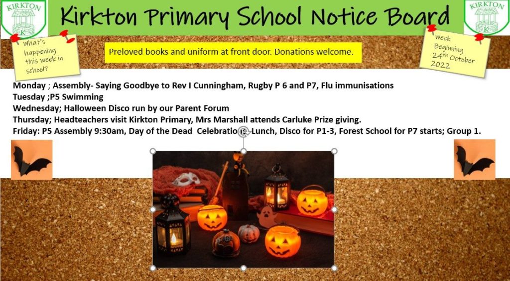 Kirkton Primary School | Kirkton Avenue, Carluke, ML8 5AB 01555 772466
