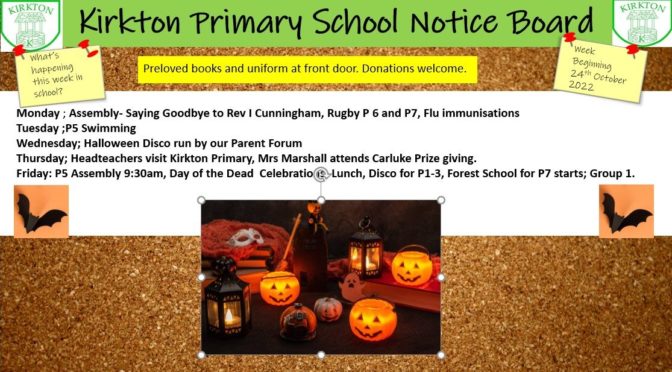 Kirkton Primary School | Kirkton Avenue, Carluke, ML8 5AB 01555 772466