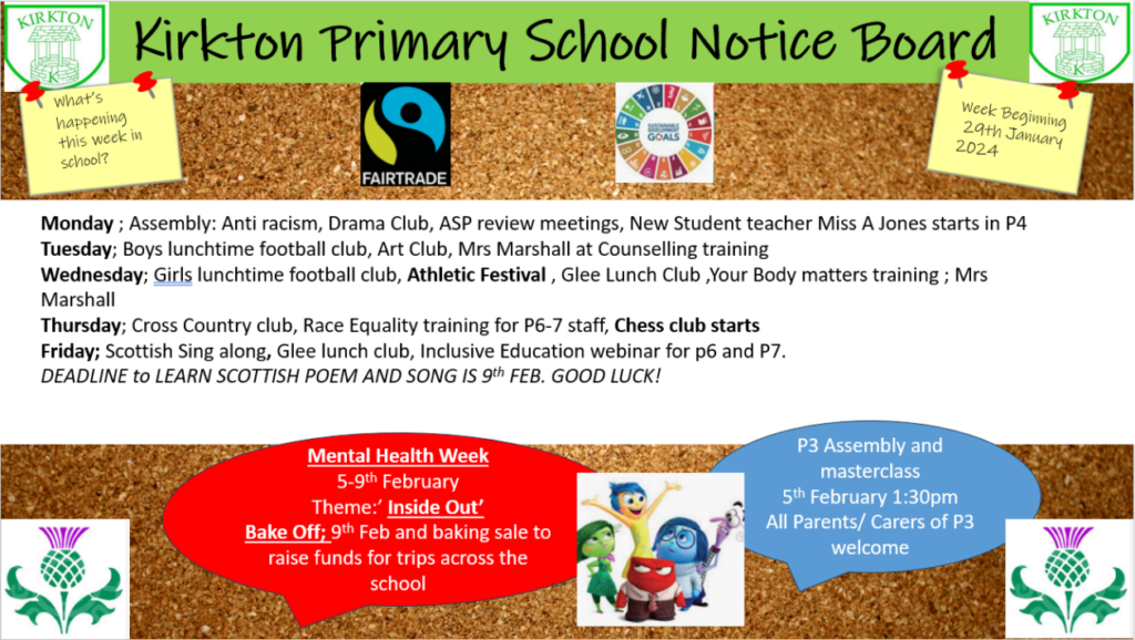 Kirkton Primary School | Kirkton Avenue, Carluke, ML8 5AB 01555 772466