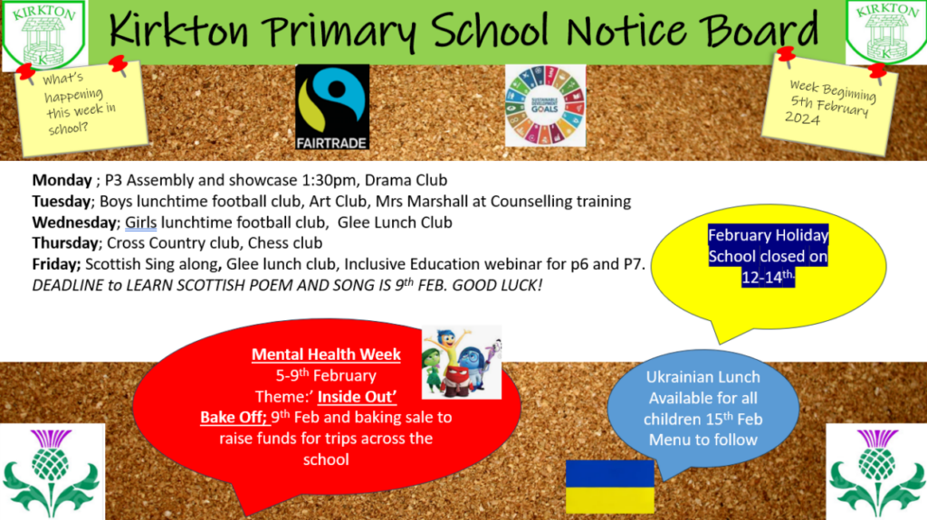 Kirkton Primary School | Kirkton Avenue, Carluke, ML8 5AB 01555 772466