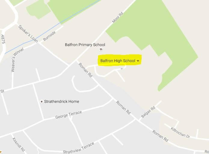 Location and Map | Balfron High School