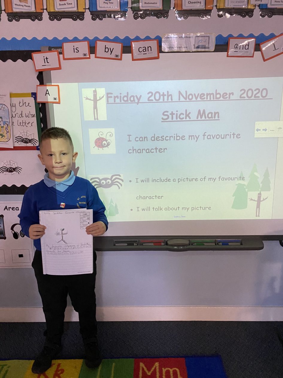 Star Writer – Primary 1 – St Joseph's PS Whitburn