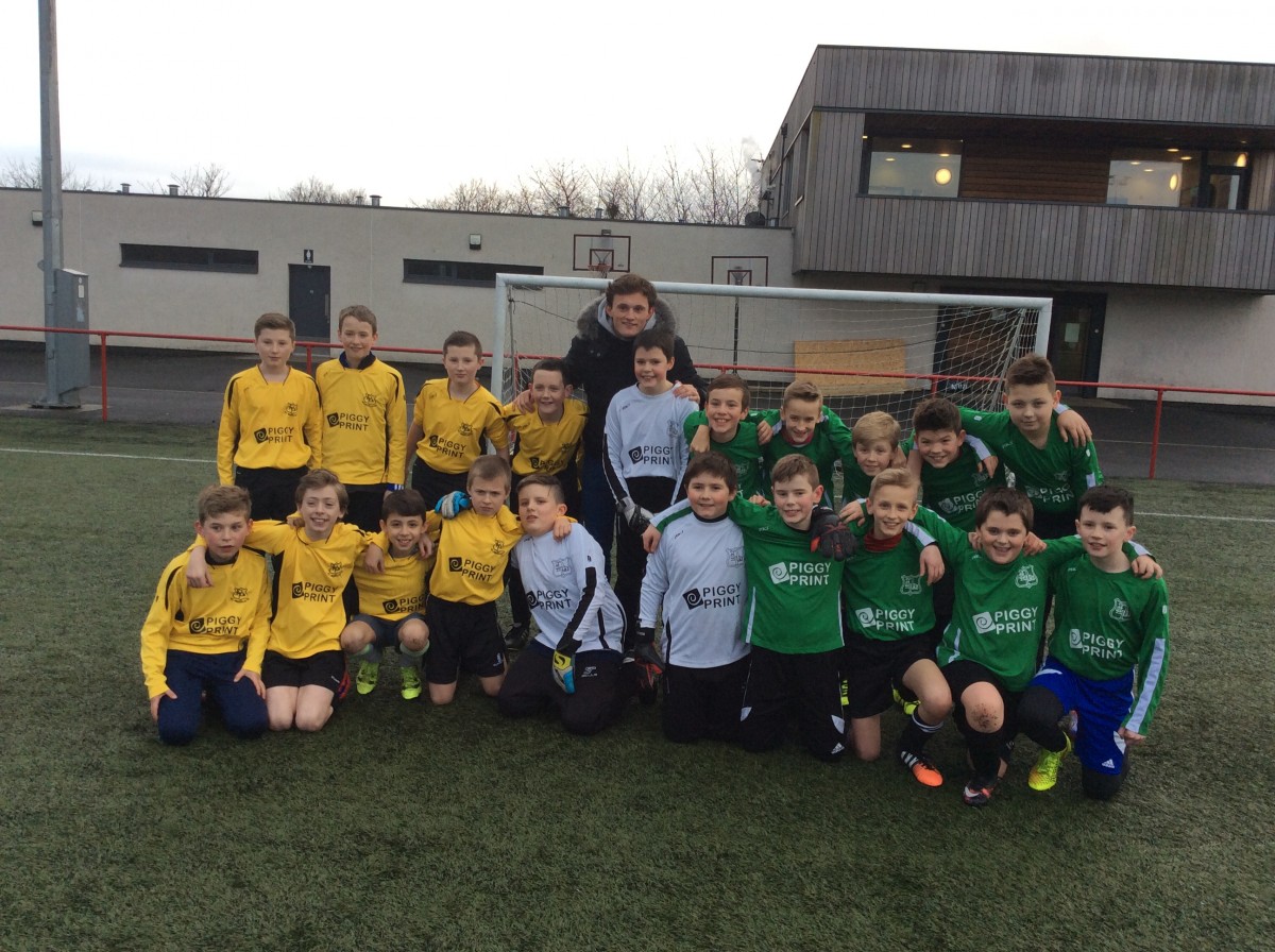 Football Star Visits Saint Nicks Team! | St Nicholas Primary School